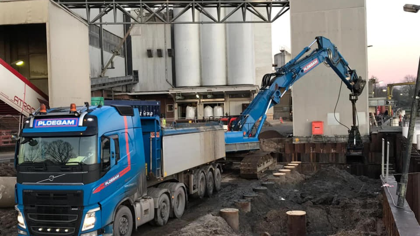 Uitbreiding los- en laadkade Havens Diervoeders