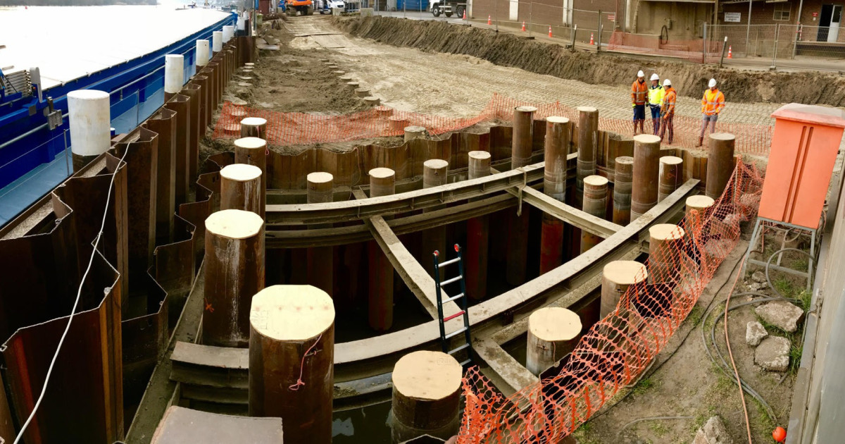 Uitbreiding los- en laadkade Havens Diervoeders